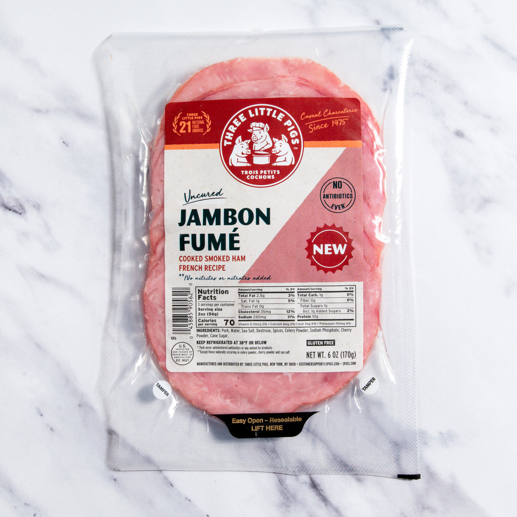 Sliced Smoked Ham - Jambon Fumé – wuzafood