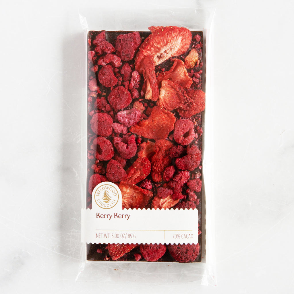 Berry Berry Dark Chocolate Bar – wuzafood