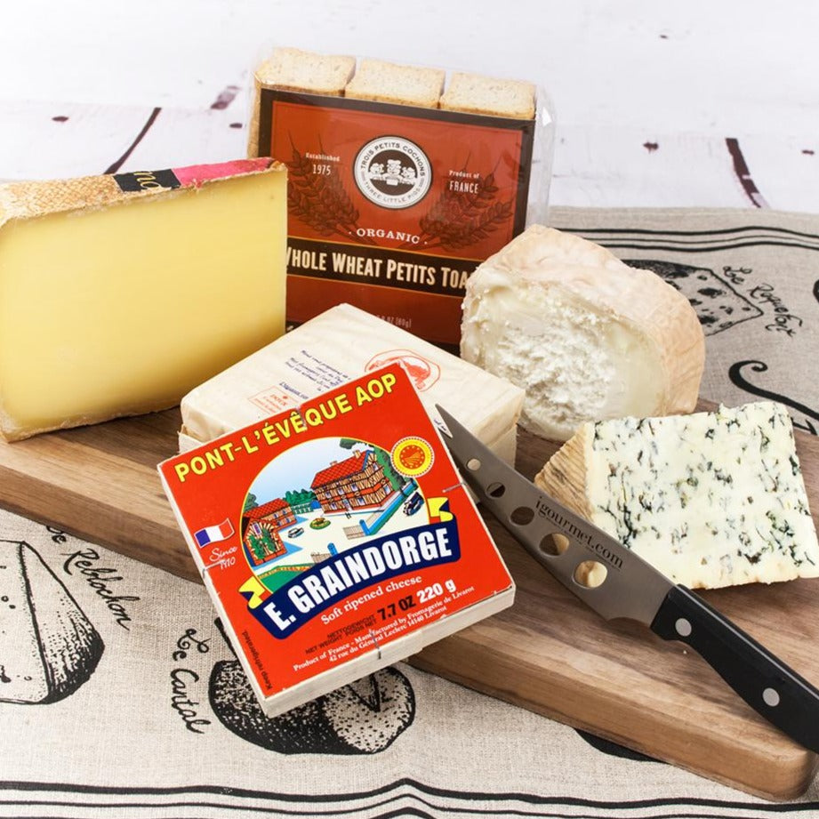 Connoisseurs' French Cheeses Gift Box – wuzafood