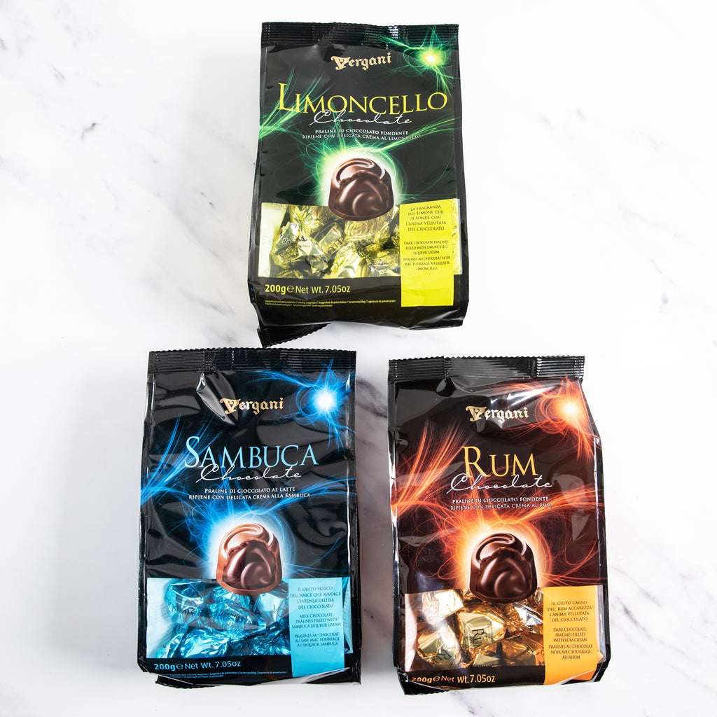 Italian Chocolate Pralines filled with Liqueur Cream – wuzafood