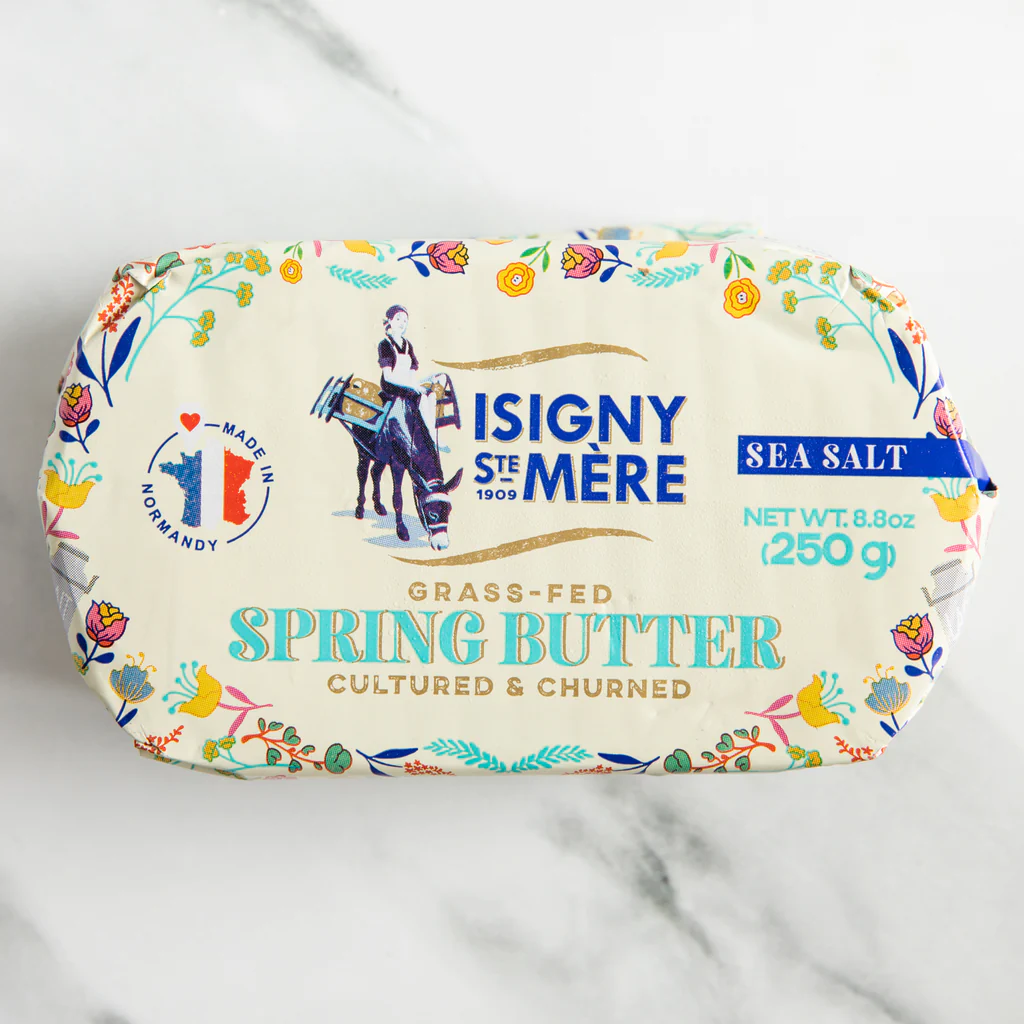 Limited Edition Isigny Spring Butter with Sea Salt – wuzafood