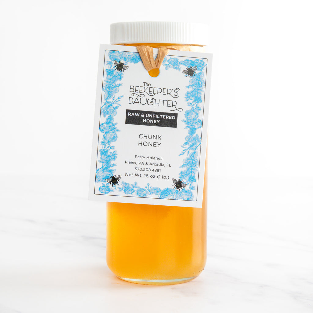 Raw & Unfiltered Chunk Honey – wuzafood